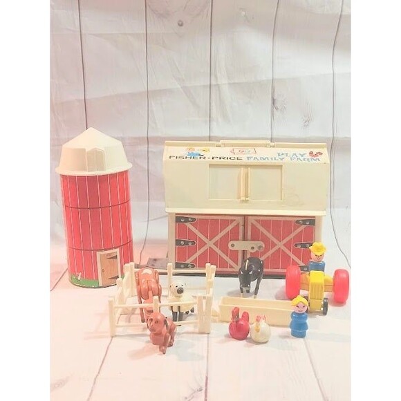 Fisher-Price | Toys | Vintage Fisher Price Little People Play Family ...